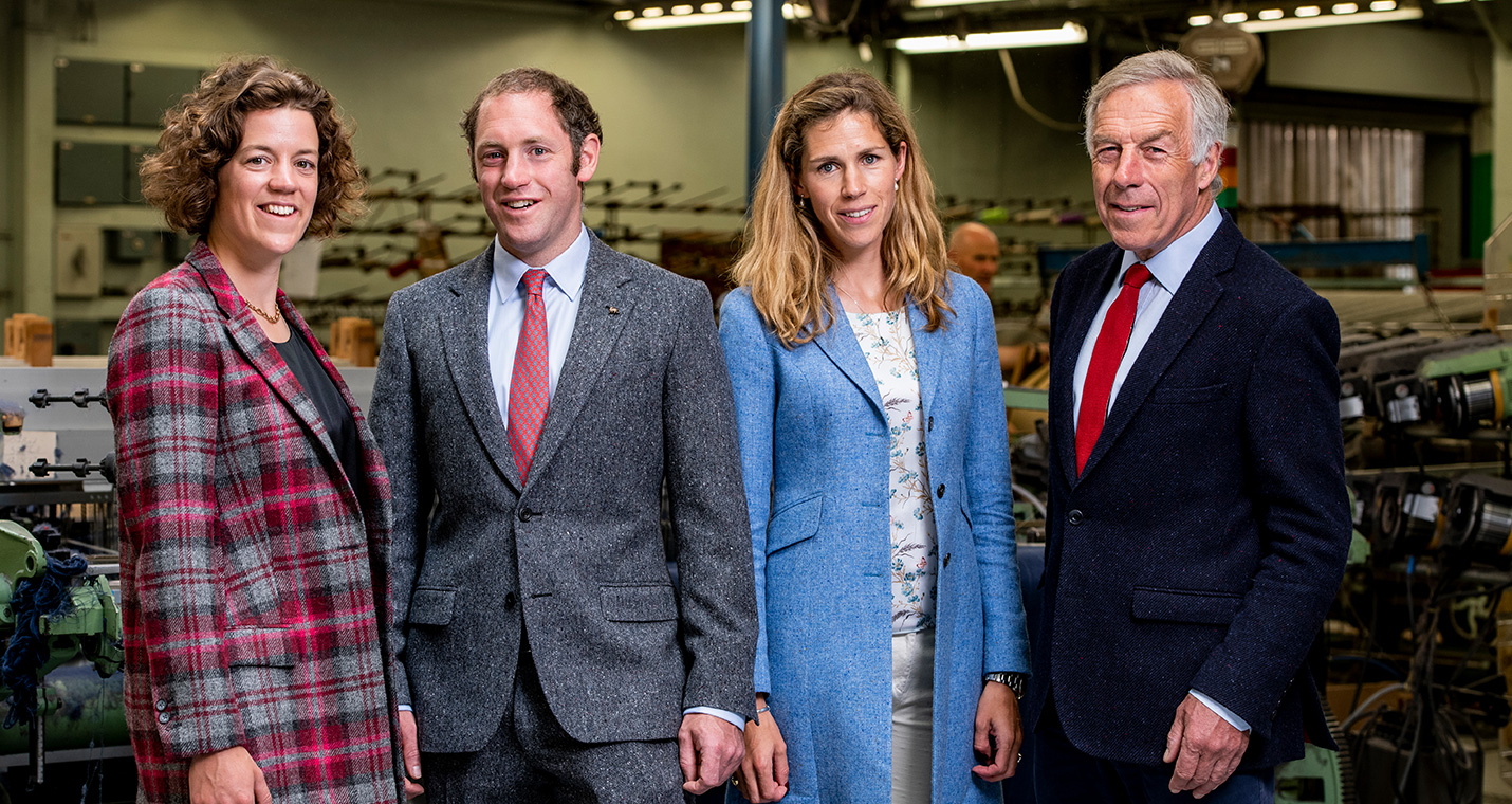 Luxury Donegal tweed jackets and coats for men and women, handwoven by ...